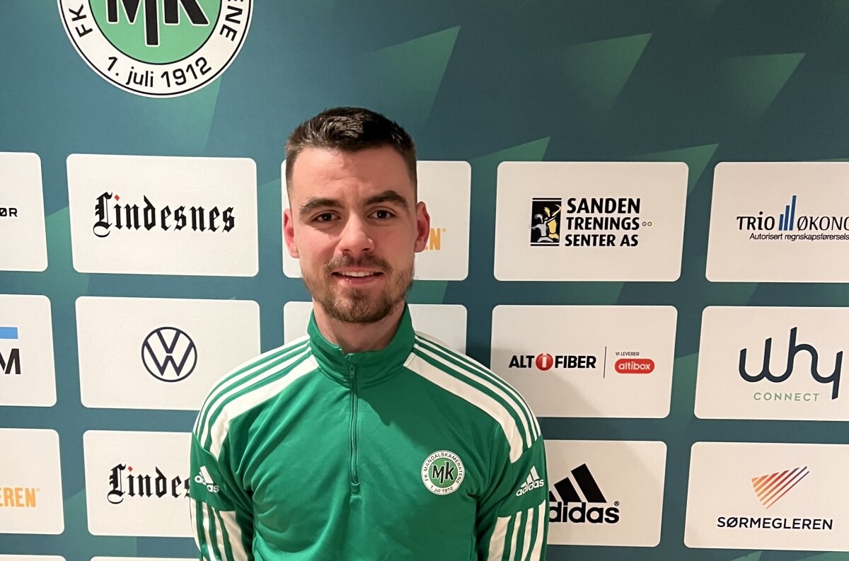 Dejan Prelevic er klar for en sesong i grønt! | FK Mandalskameratene
